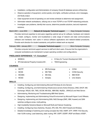 M.Yassen_Sr.System & Network Admin_CV | PDF | IT and Internet Support | Internet