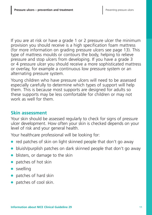 Nice pressure ulcer | PDF