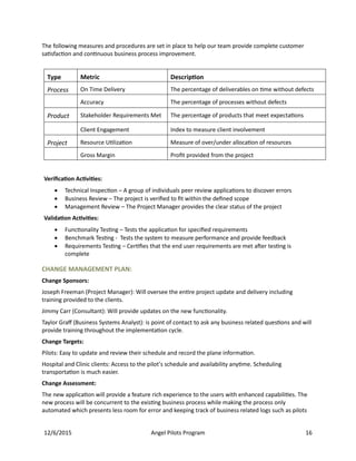 Angel Pilots Program_FInal Assignment | PDF