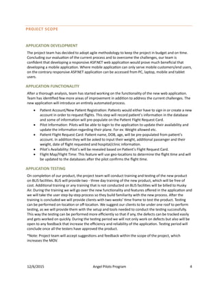 Angel Pilots Program_FInal Assignment | PDF