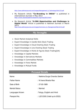 Chandu_Resume | DOC