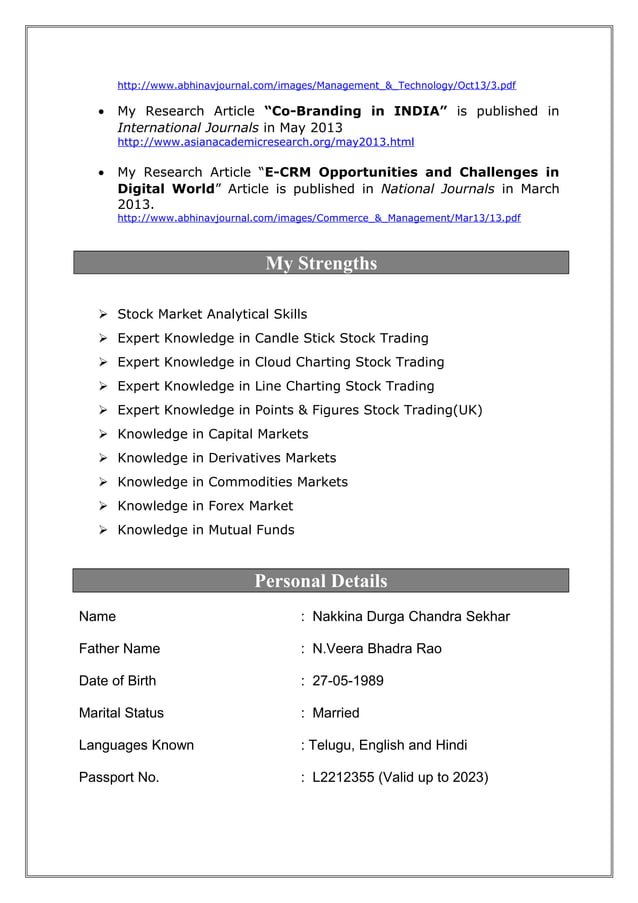 Chandu_Resume | DOC