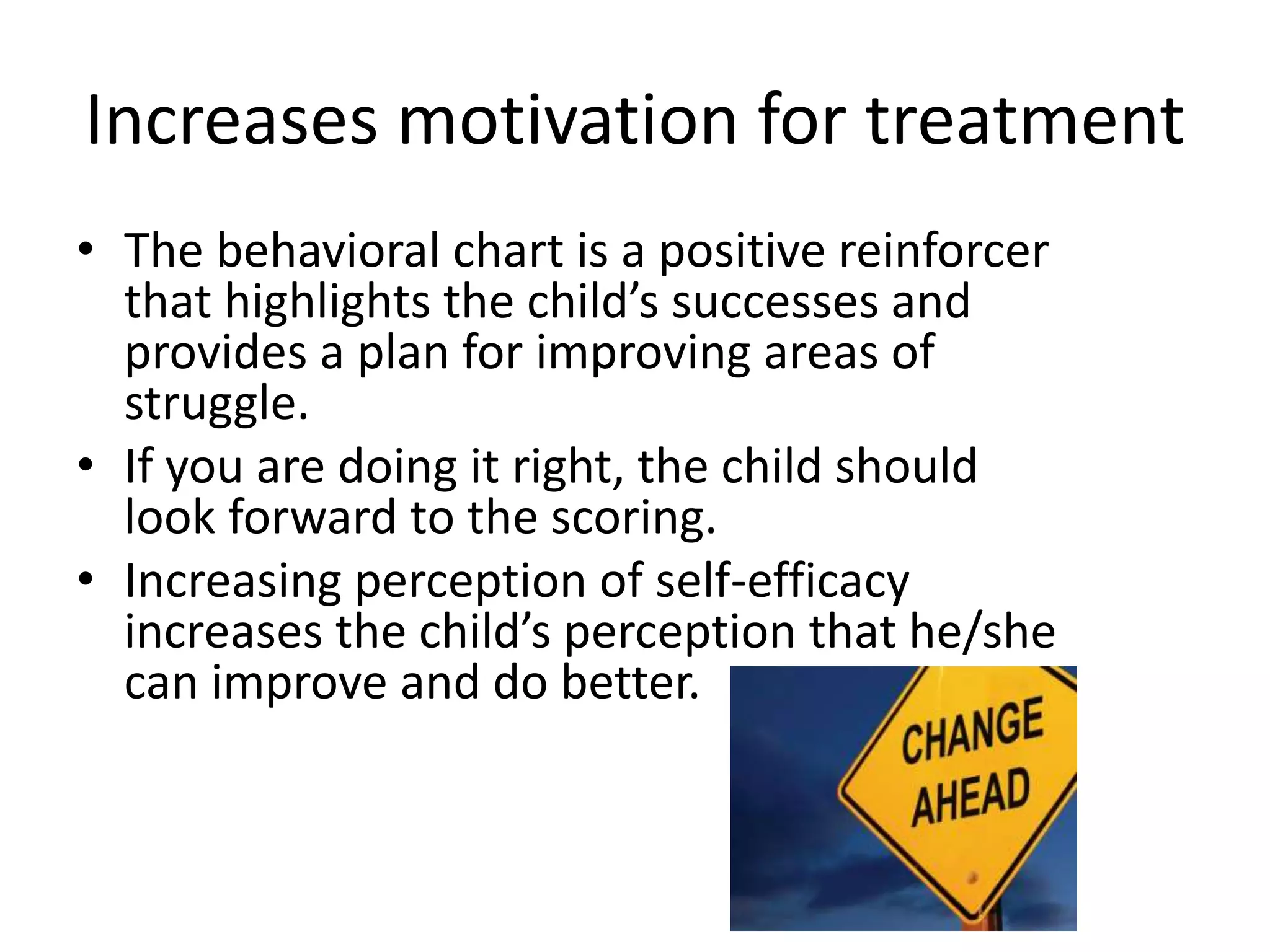 Cognitive Therapy with Behavioral Charts | PPTX