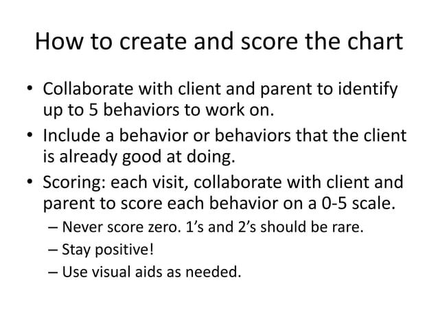 Cognitive Therapy with Behavioral Charts | PPTX