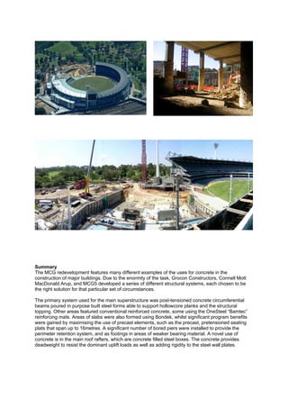 MCG Concrete 2005 050725 | PDF