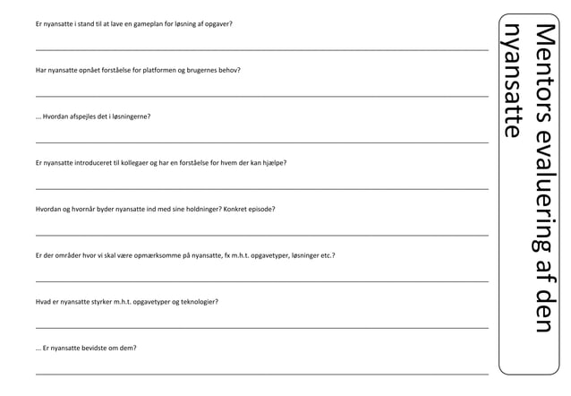 Onboarding evaluering | PPTX