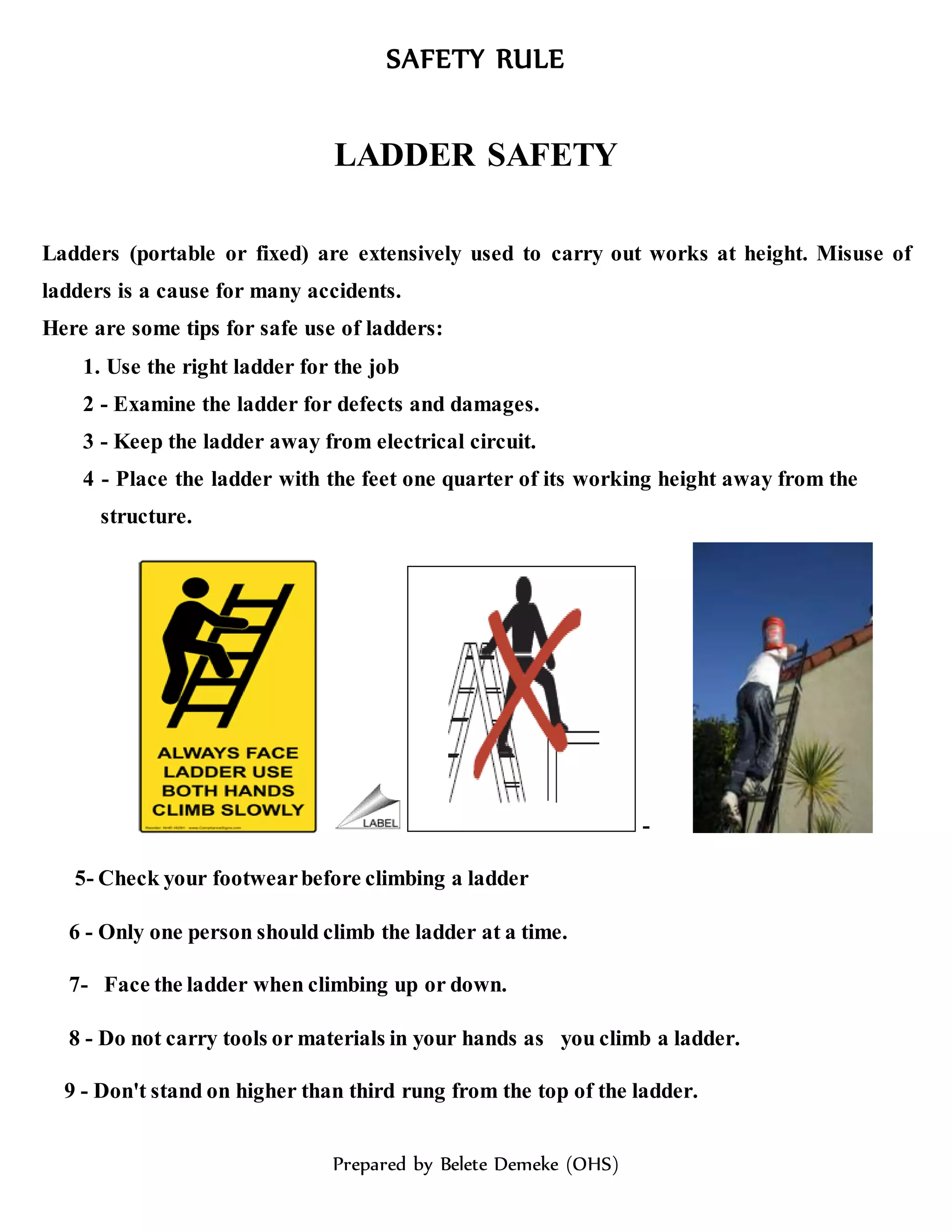 SAFETY RULES | DOCX