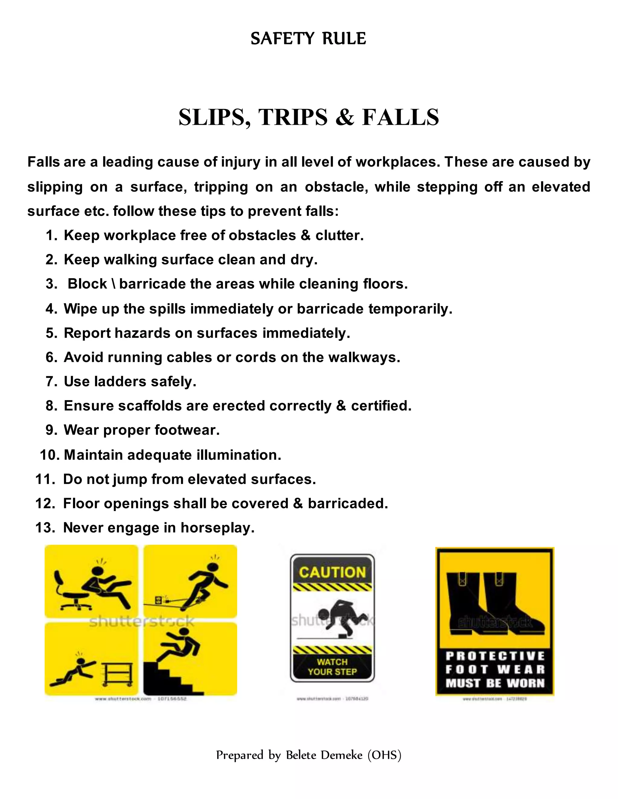 SAFETY RULES | DOCX