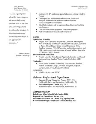A.Williams Resume | PDF