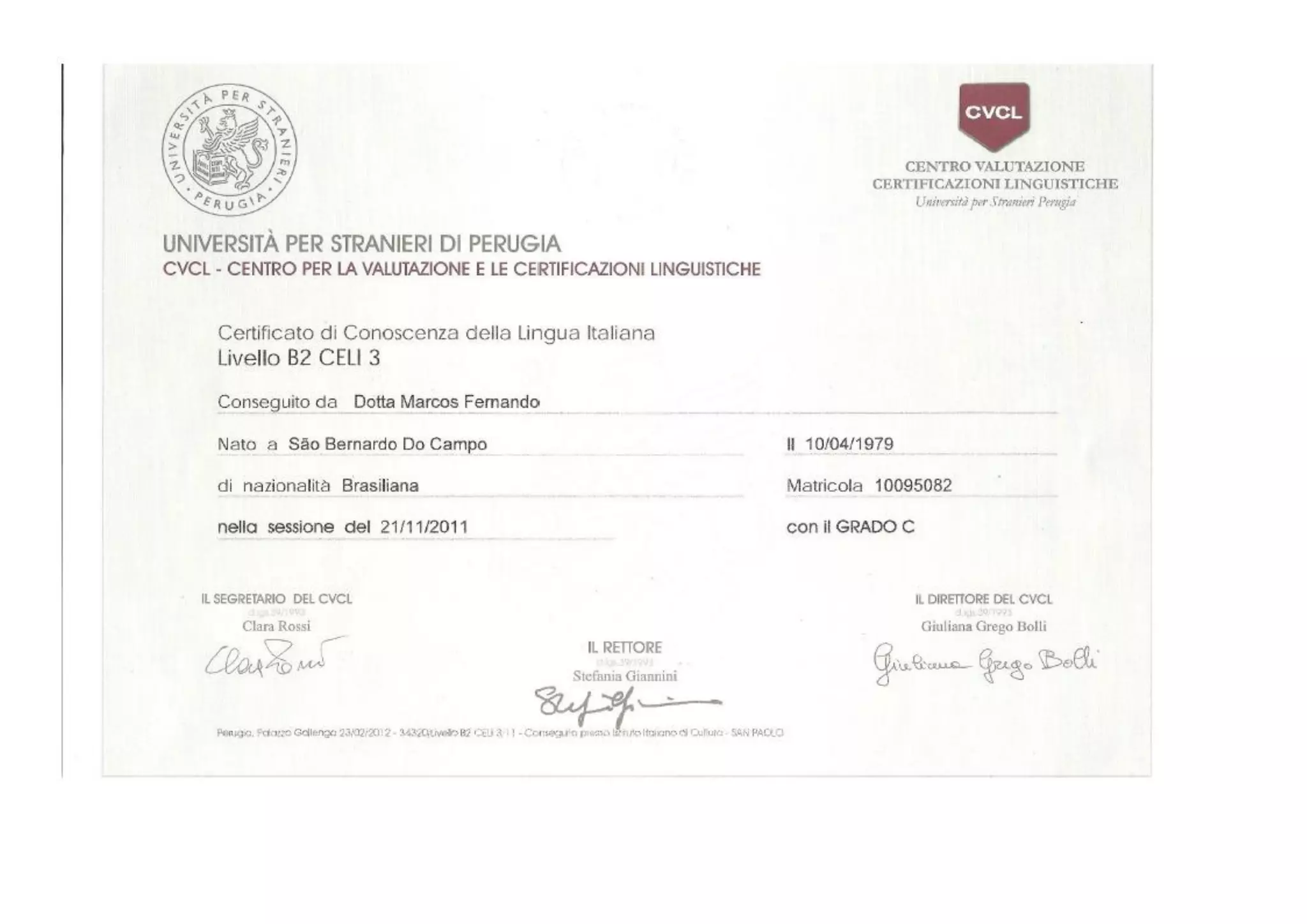 Italian Certificate - CELI 3 - Level B2 | PDF