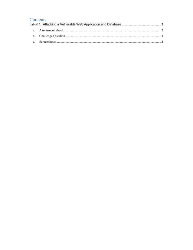 example of sql injection | PDF