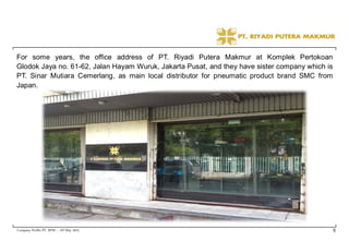 RPM Company Profile_May 2015 | PPT