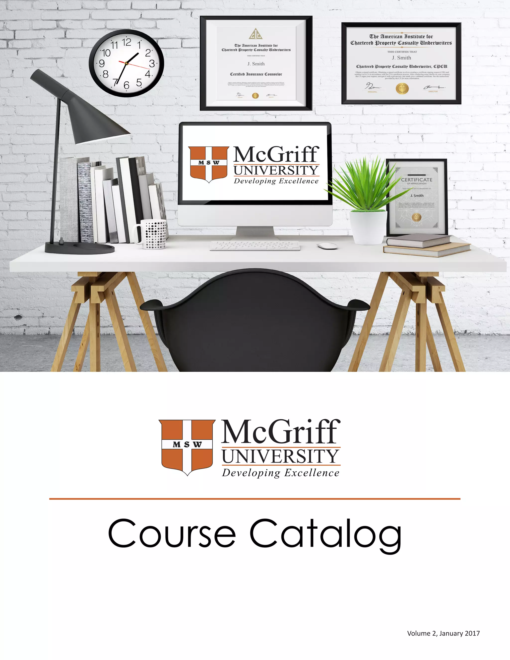 121916 McGriff University Course Catalog | PDF | Email | Internet