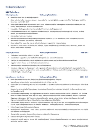 Tom Alexander resume | PDF