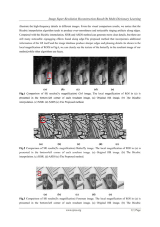 Image Super-Resolution Reconstruction Based On Multi-Dictionary Learning | PDF