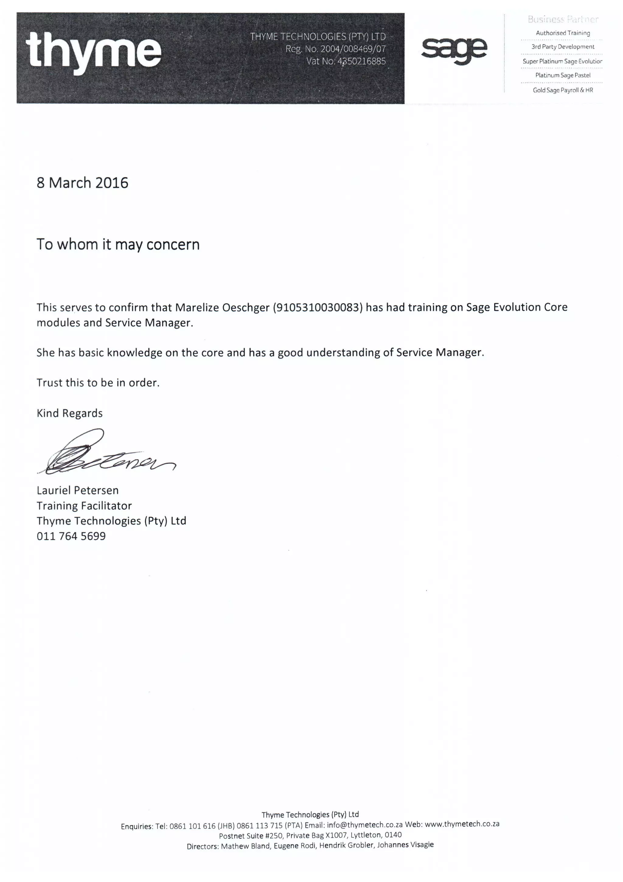 Evolution Letter | PDF