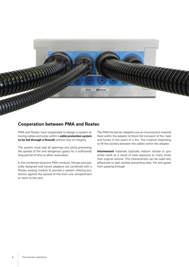 PMA_Roxtec_Firebarrier_solution (1) (2) | PDF