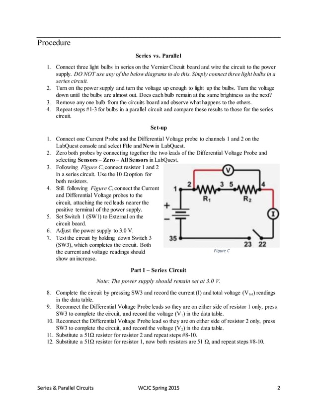 2426Lab7Series&ParallelCircuits | DOCX