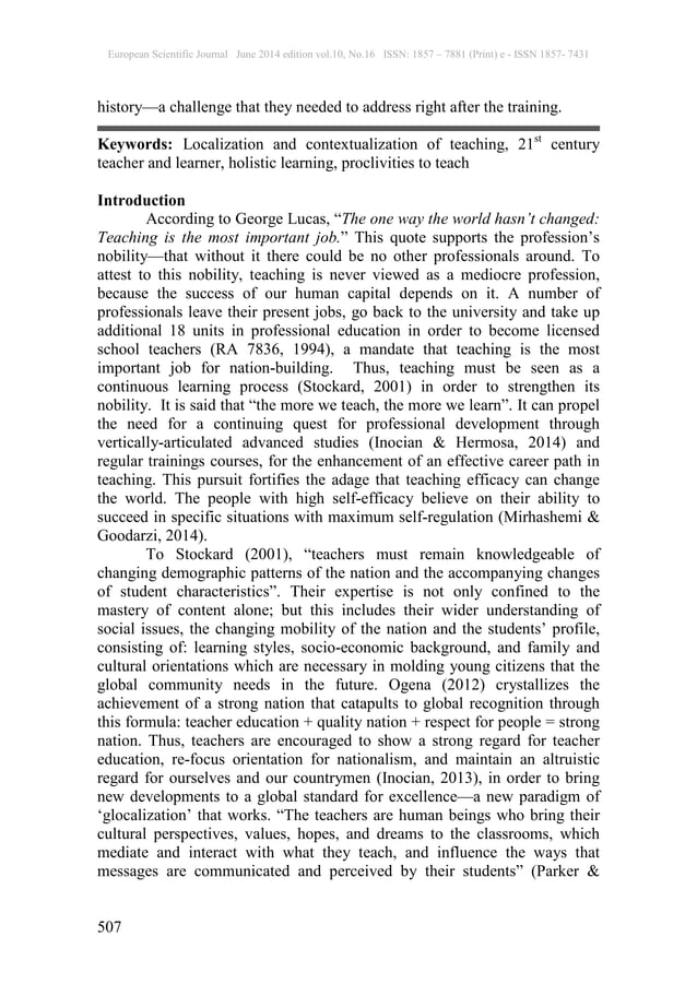 Social Studies Teachers Proclivities To Teach World History In The New social-studies-teachers-proclivities-to-teach-world-history-in-the-new