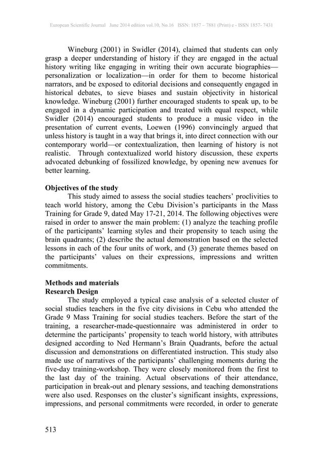 Social Studies Teachers Proclivities To Teach World History In The New social-studies-teachers-proclivities-to-teach-world-history-in-the-new