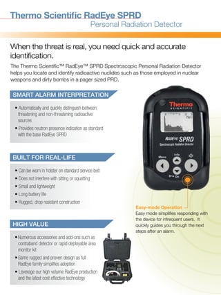 Brochure-RadEye-SPRD-1 | PDF