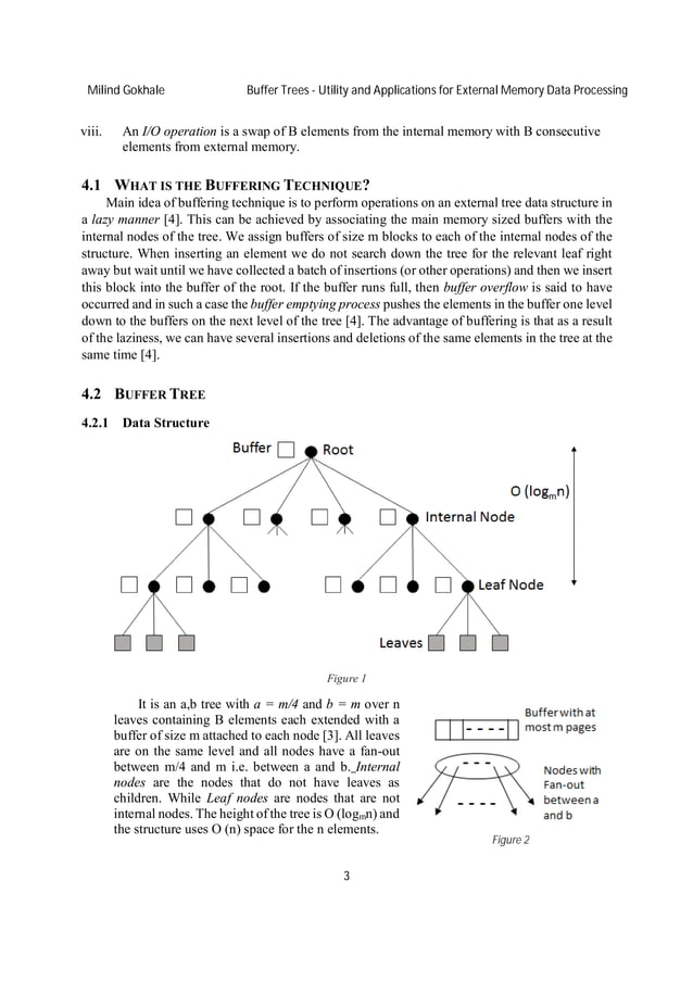Buffer Trees - Utility and Applications for External Memory Data Processing | PDF | Databases ...