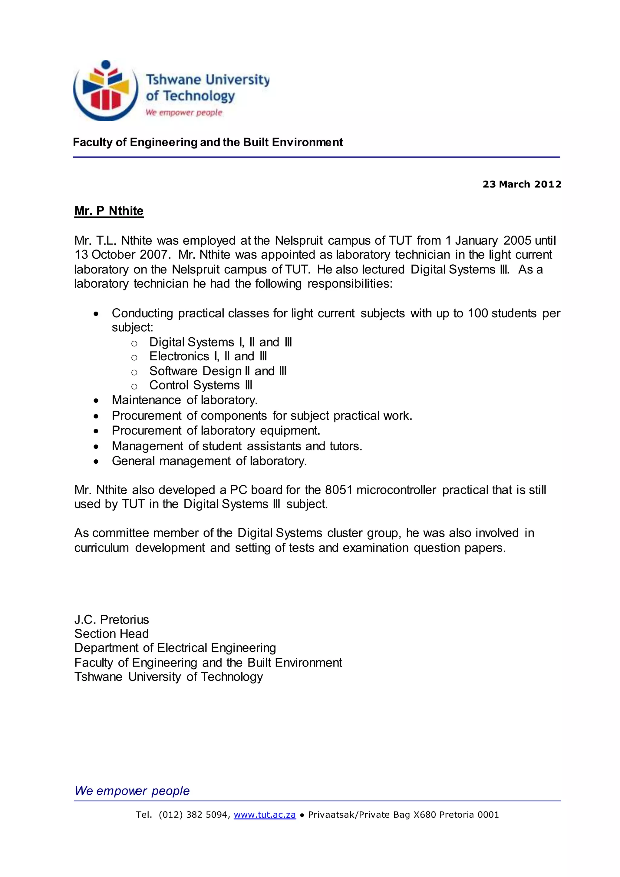TL Nthite | DOCX