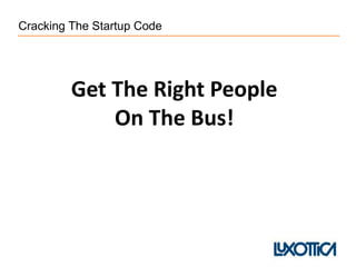 Cracking The Startup Code! | PPT