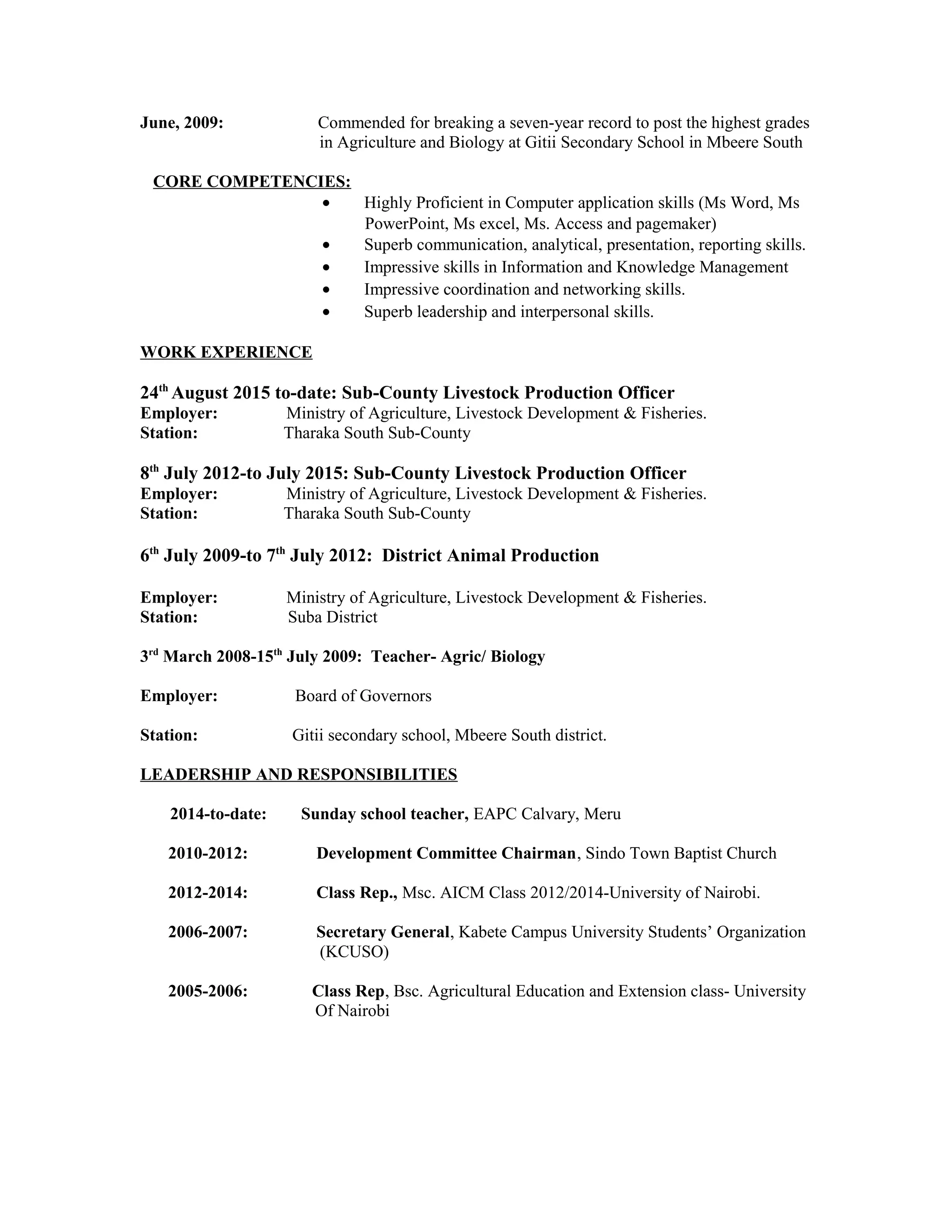 Rwanda Resume | DOC