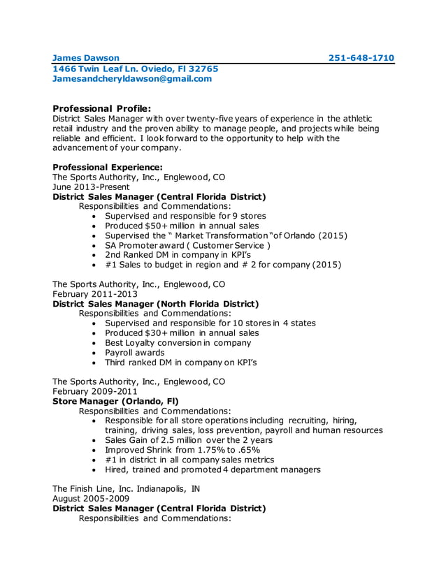 James Dawson Resume (2) | PDF