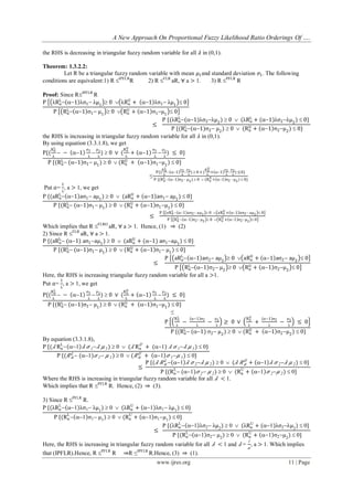 A New Approach on Proportional Fuzzy Likelihood Ratio orderings of Triangular Fuzzy Random ...