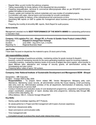 RESUME Jitendra Dixit - Copy | DOCX