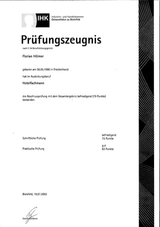 Hotelmanagement Trainee | PDF