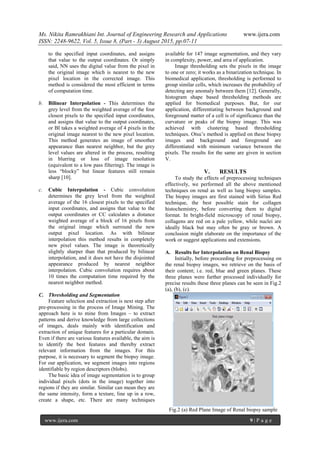 Preprocessing Techniques for Image Mining on Biopsy Images | PDF