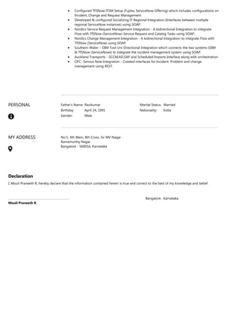 Servicenow Developer Profile | PDF