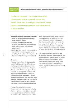 Transforming Governance | PDF