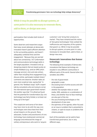 Transforming Governance | PDF