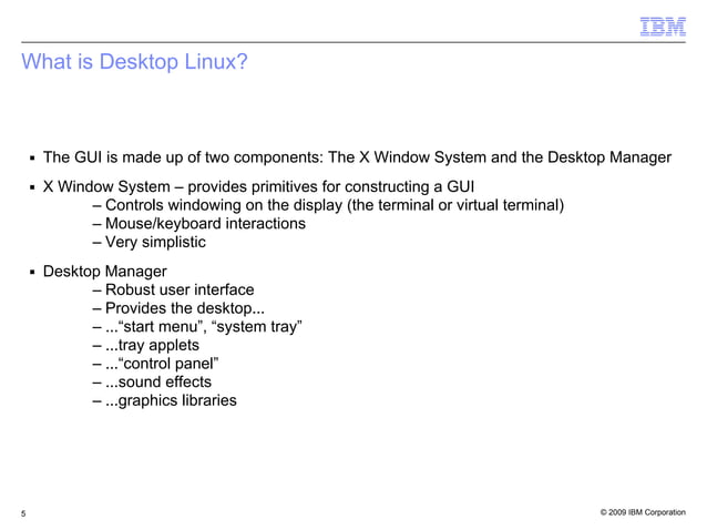 Desktop Linux - Part 1, Basics | PDF