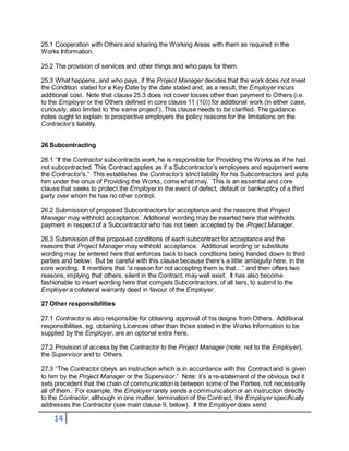 13-06-17 Notes on the NEC ECC Option C contract | PDF