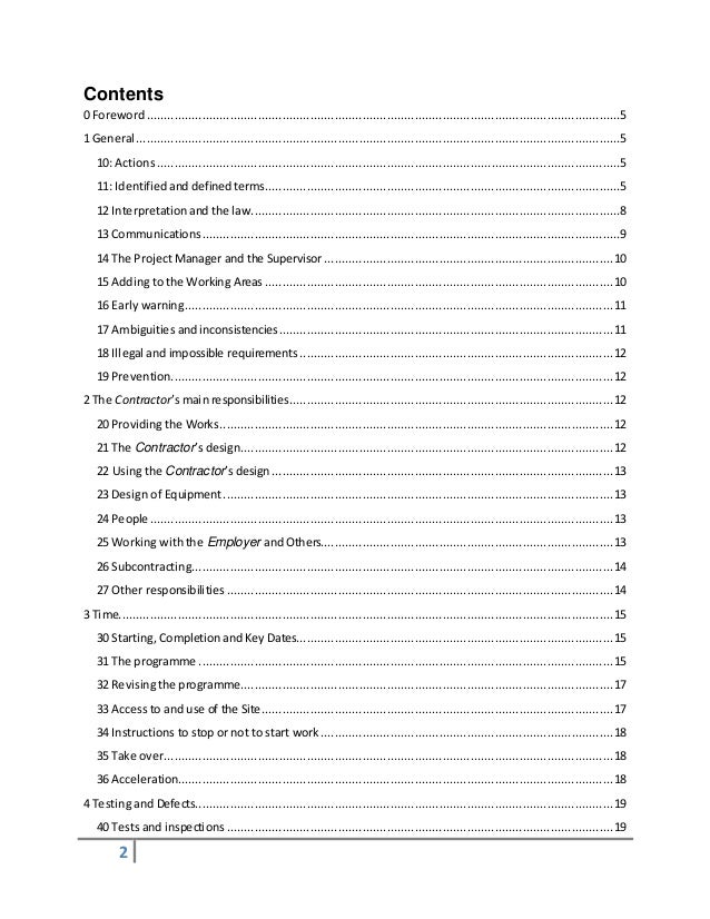 13-06-17 Notes on the NEC ECC Option C contract