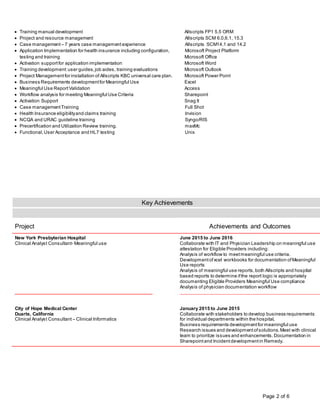 Resume updated July 2016 | DOCX