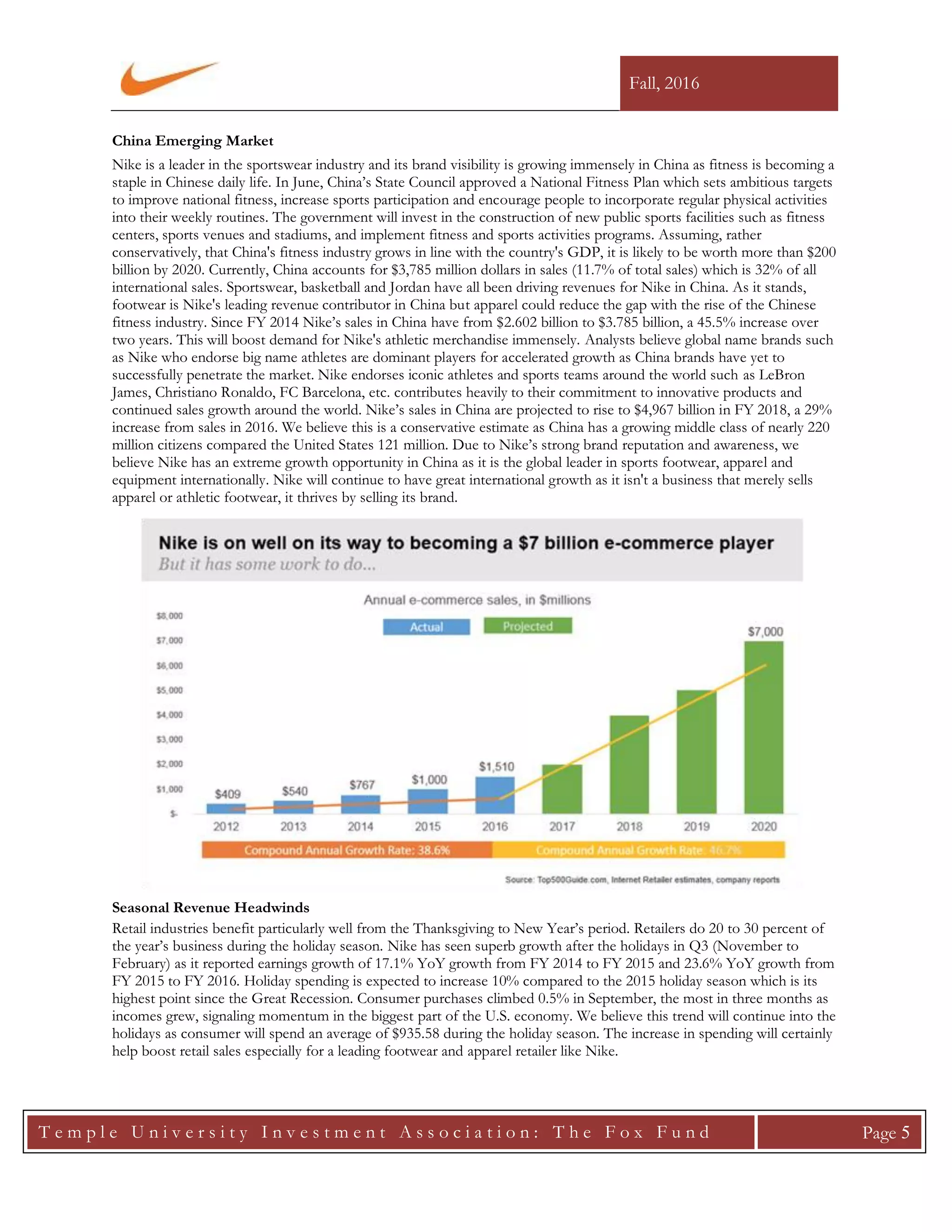 Nike Initiating Coverage Report | PDF