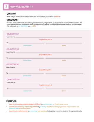 How To Write Learning Objectives | PDF