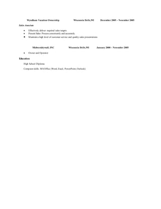 travis resume | DOCX
