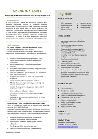 Mohaimen Ameril CV | PDF