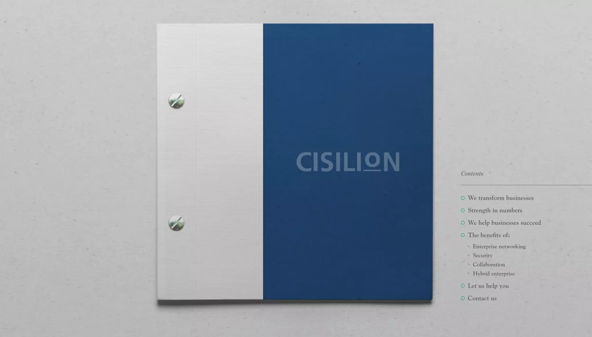 Cisilion - Welcome Brochure | PDF