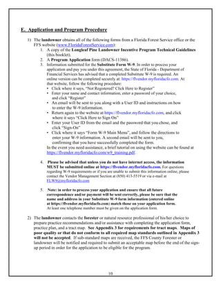 2014 Guidelines Booklet NFWF Longleaf LIP_reduced | PDF