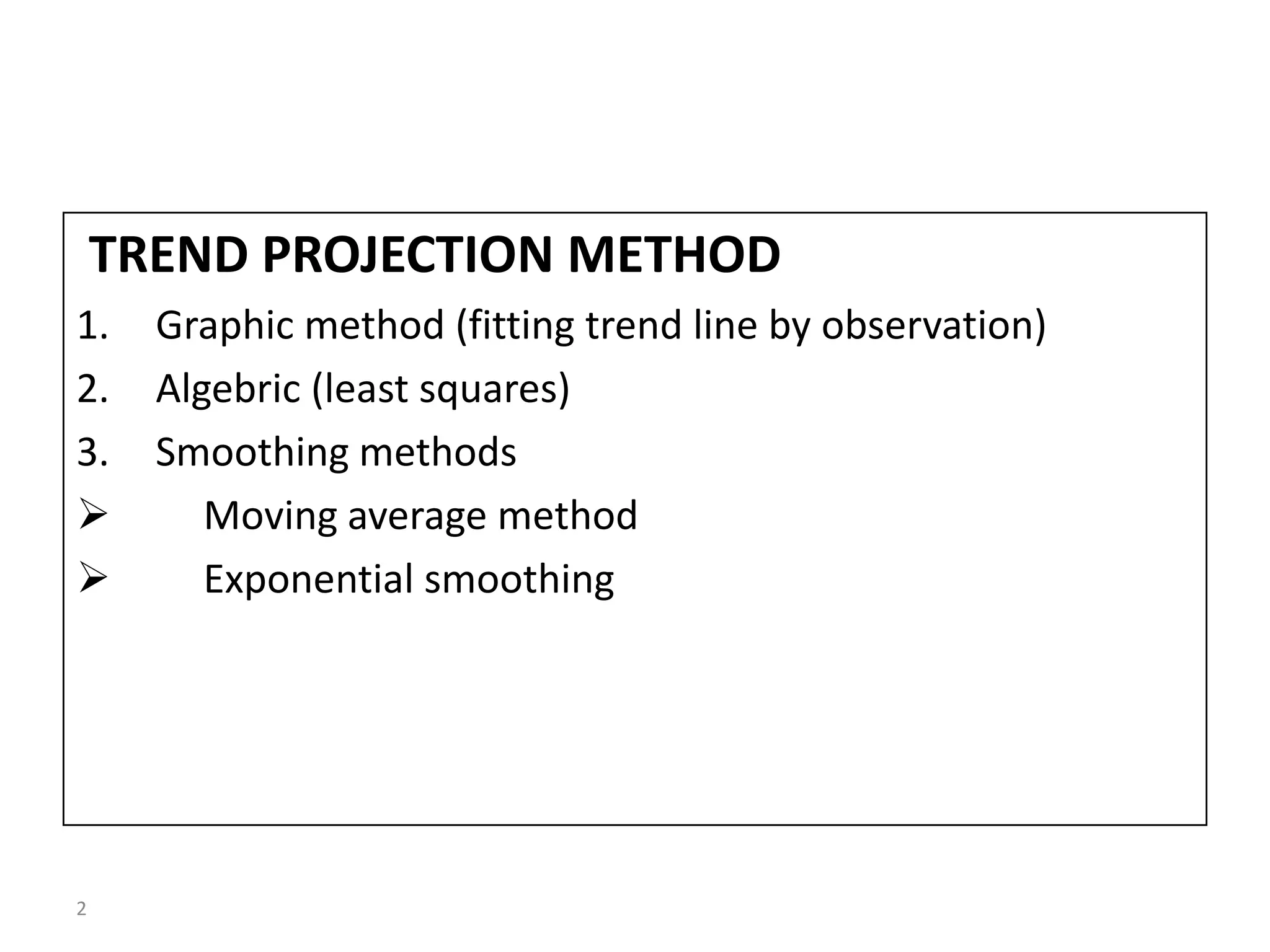 demand forecasting | PPTX