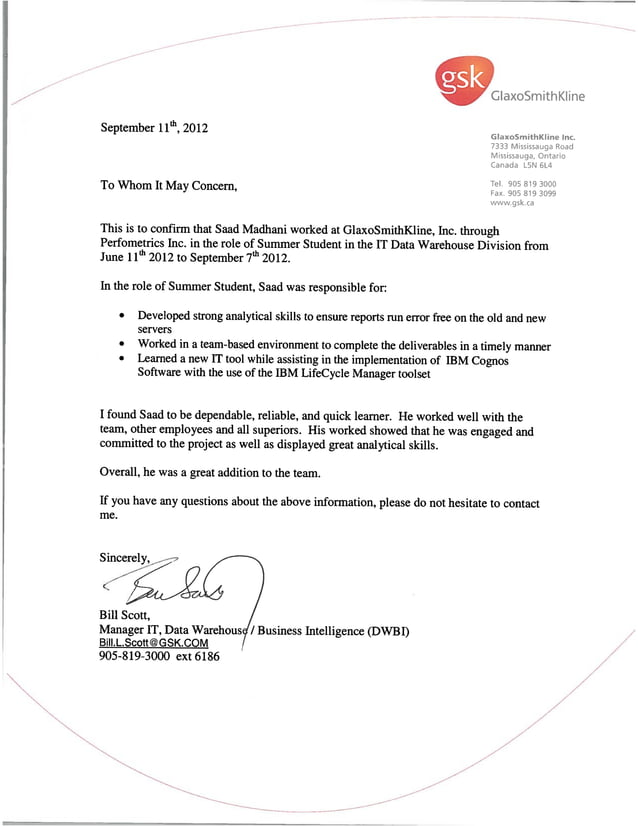 Saad Madhani - GSK Reference Letter.PDF