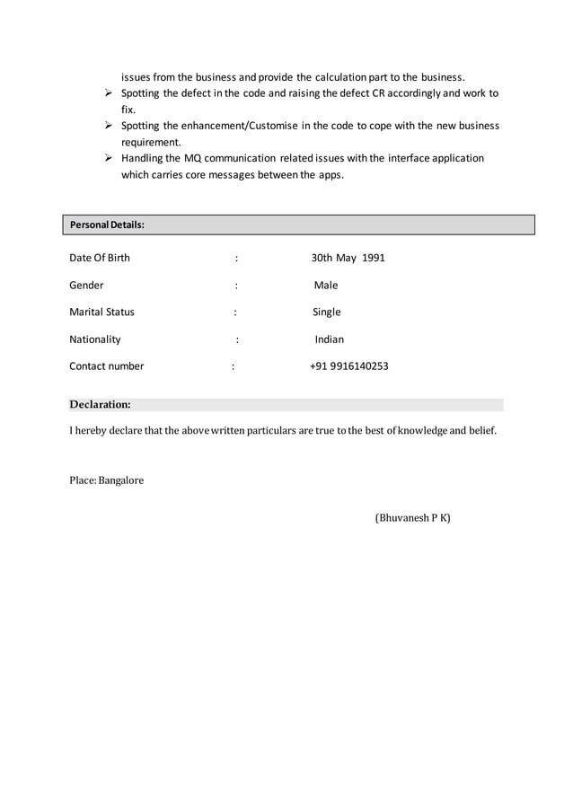 Bhuvanesh_Resume | PDF